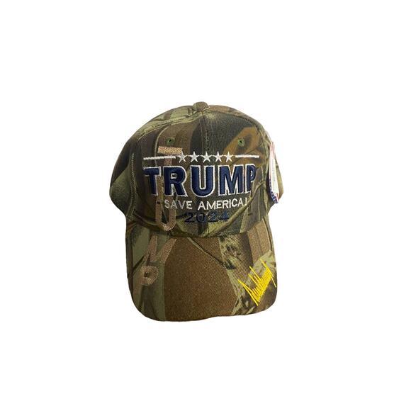 Source Unknown | Accessories | Nwt Mens Green Donald Trump Save America ...